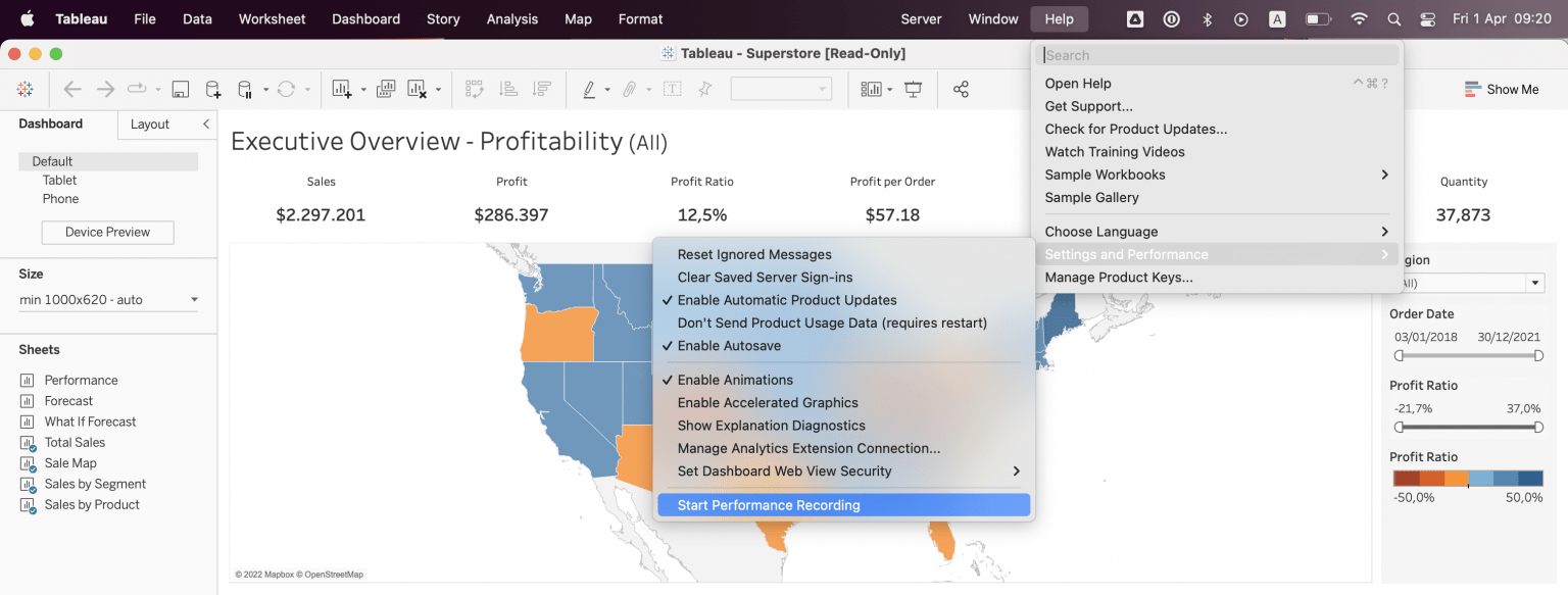 Best Practices: Improving Performance of Dashboards in Tableau