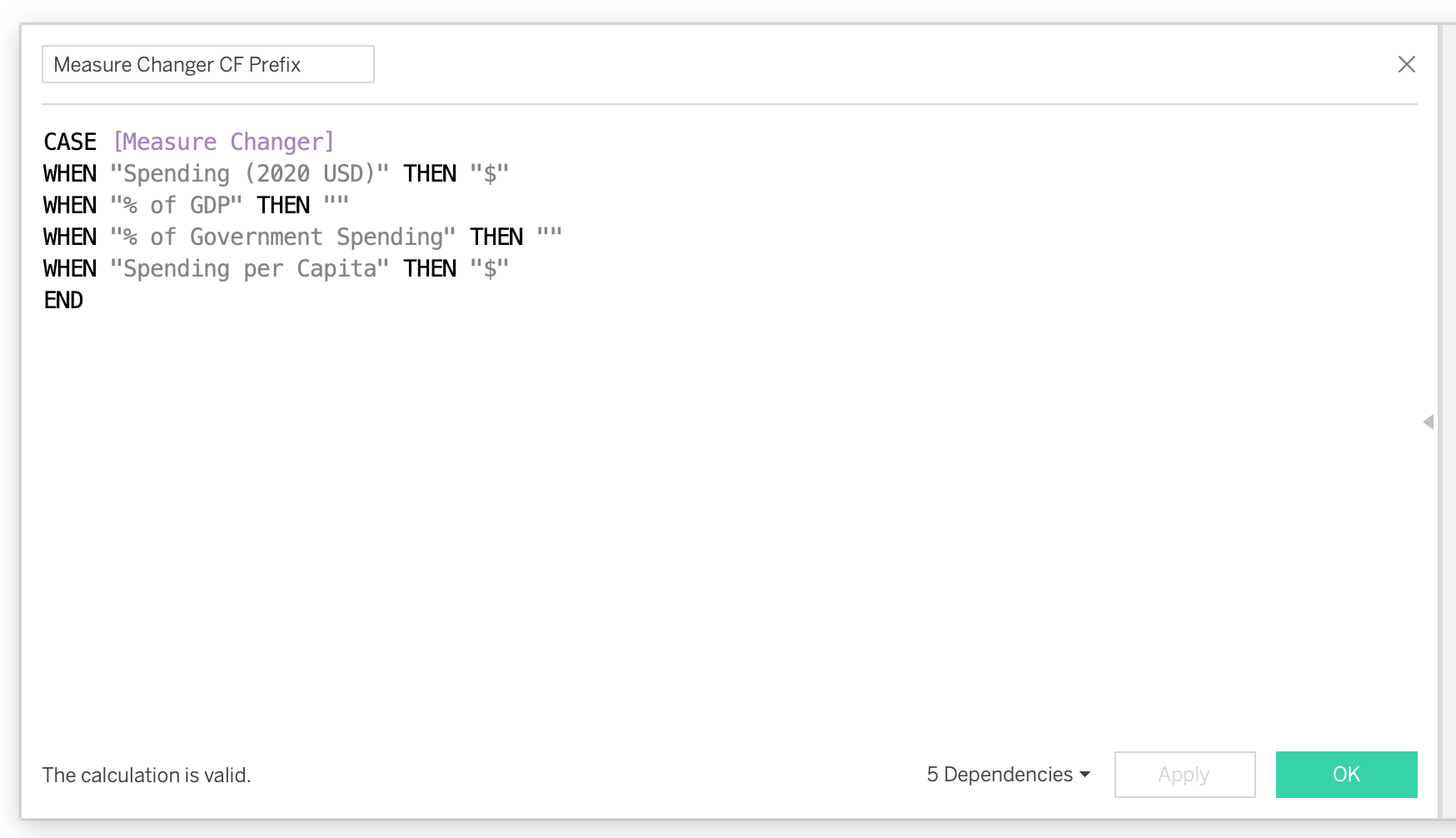 Tableau How to: Dynamic Number Format with Parameters