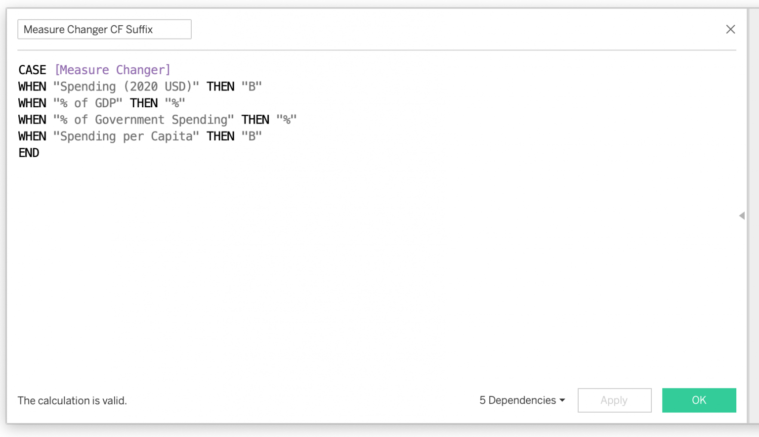 Tableau How to: Dynamic Number Format with Parameters