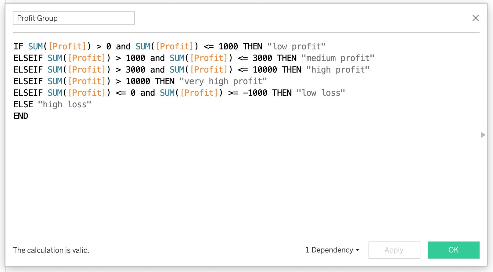 Tableau: Highlight Tables with Conditions